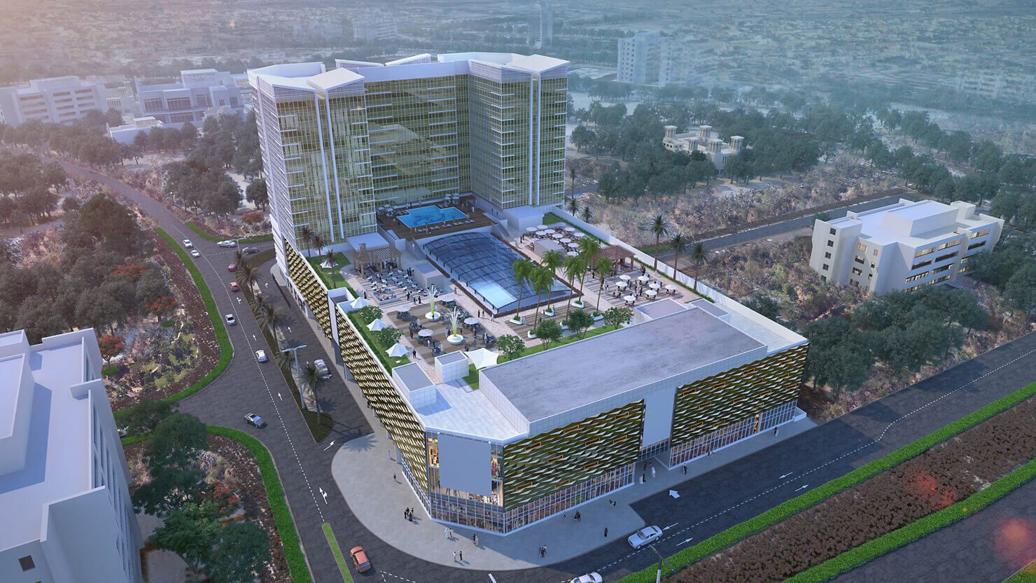Al Mamzar Byblos Hotel - Airolink Building Contracting